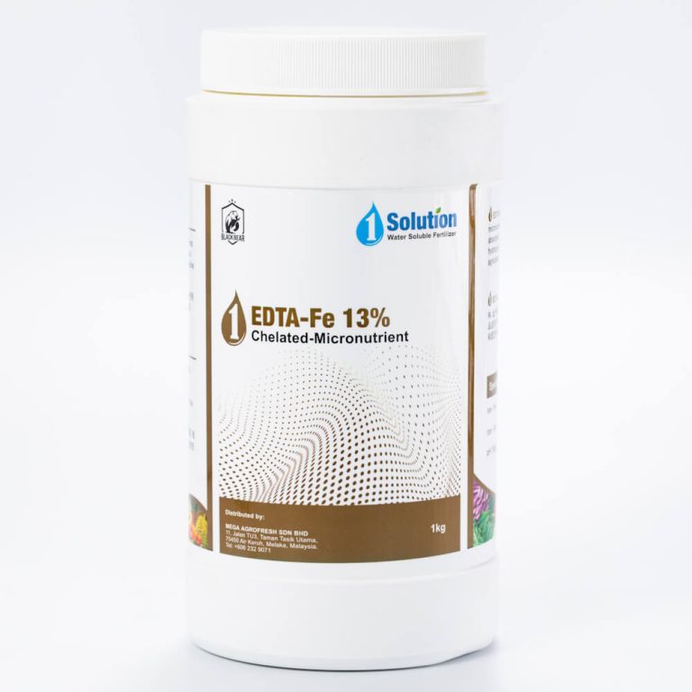 1-Solution EDTA Fe 13% - Mega Agro